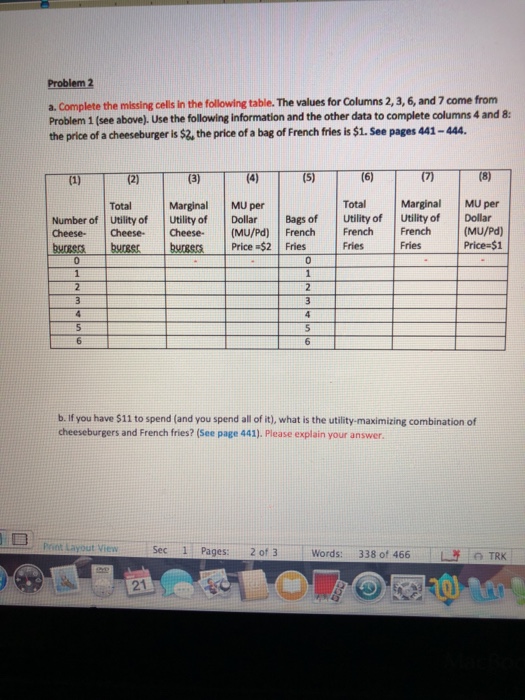 Solved Complete the missing cells in the following table. | Chegg.com