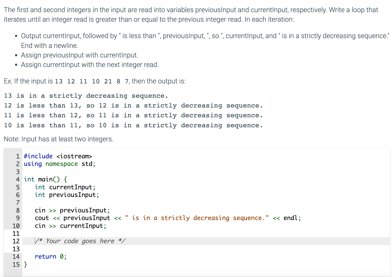 Solved The first and second integers in the input are read | Chegg.com
