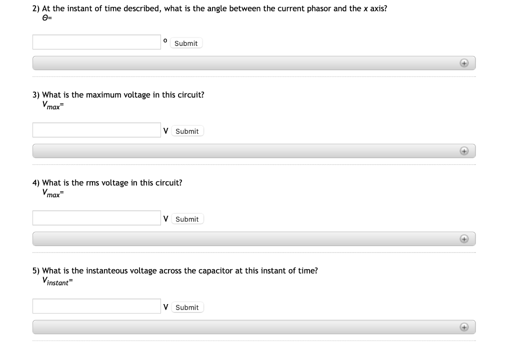 2) At the instant of time described, what is the | Chegg.com