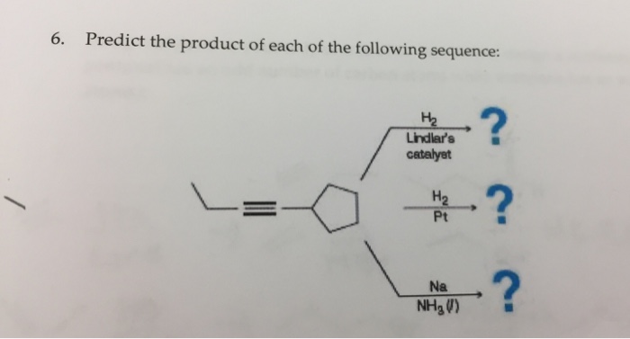 Solved Predict the product of each of the following | Chegg.com