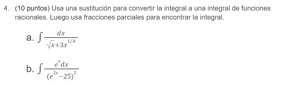 Solved (10 ﻿puntos) ﻿Use a substitution to convert the | Chegg.com