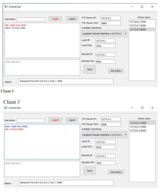 In this project Peer to Peer Application that runs on | Chegg.com