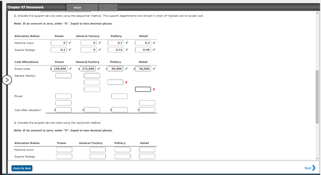 Solved on the following data: Use the rounded values for | Chegg.com
