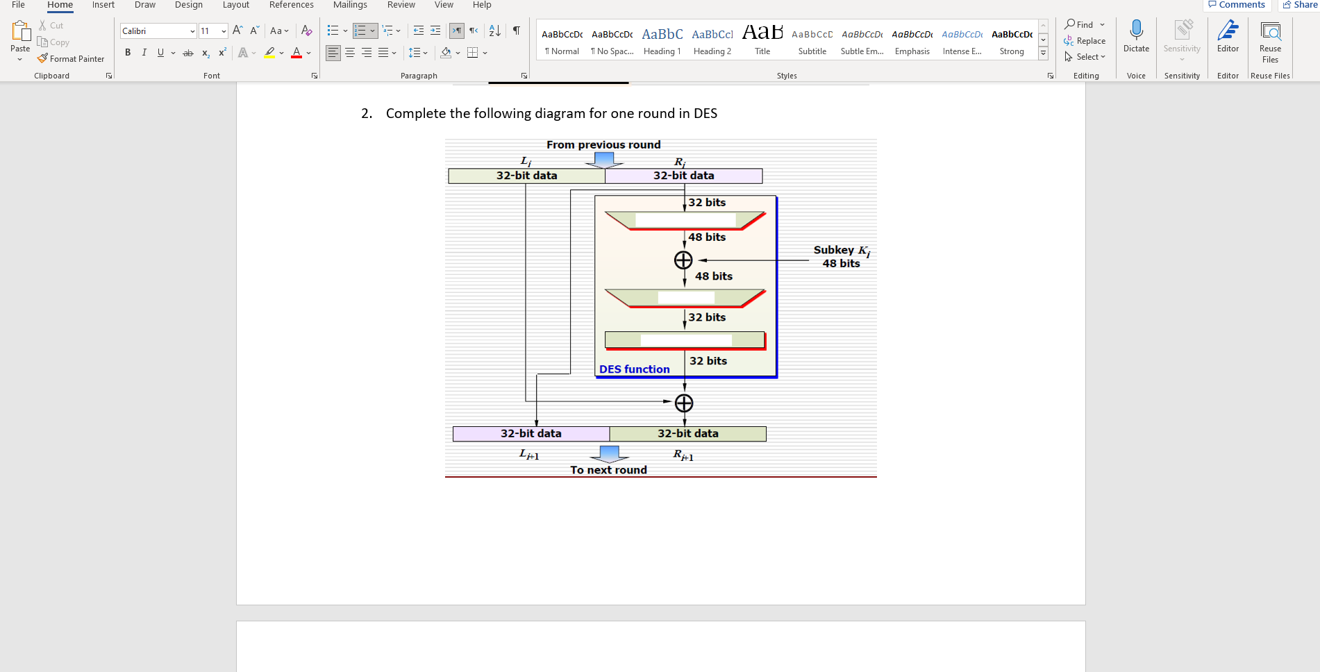 Solved File Home Insert Draw Design Layout References | Chegg.com