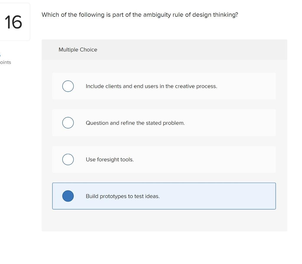 Solved Which of the following is part of the ambiguity rule | Chegg.com