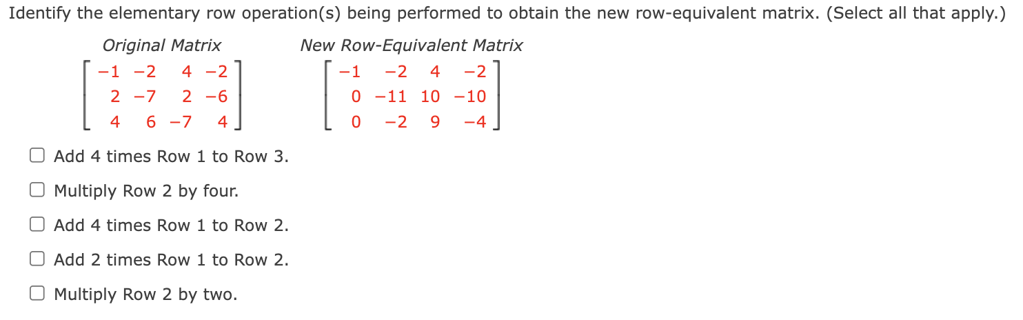 Solved Express the column matrix b as a linear combination | Chegg.com