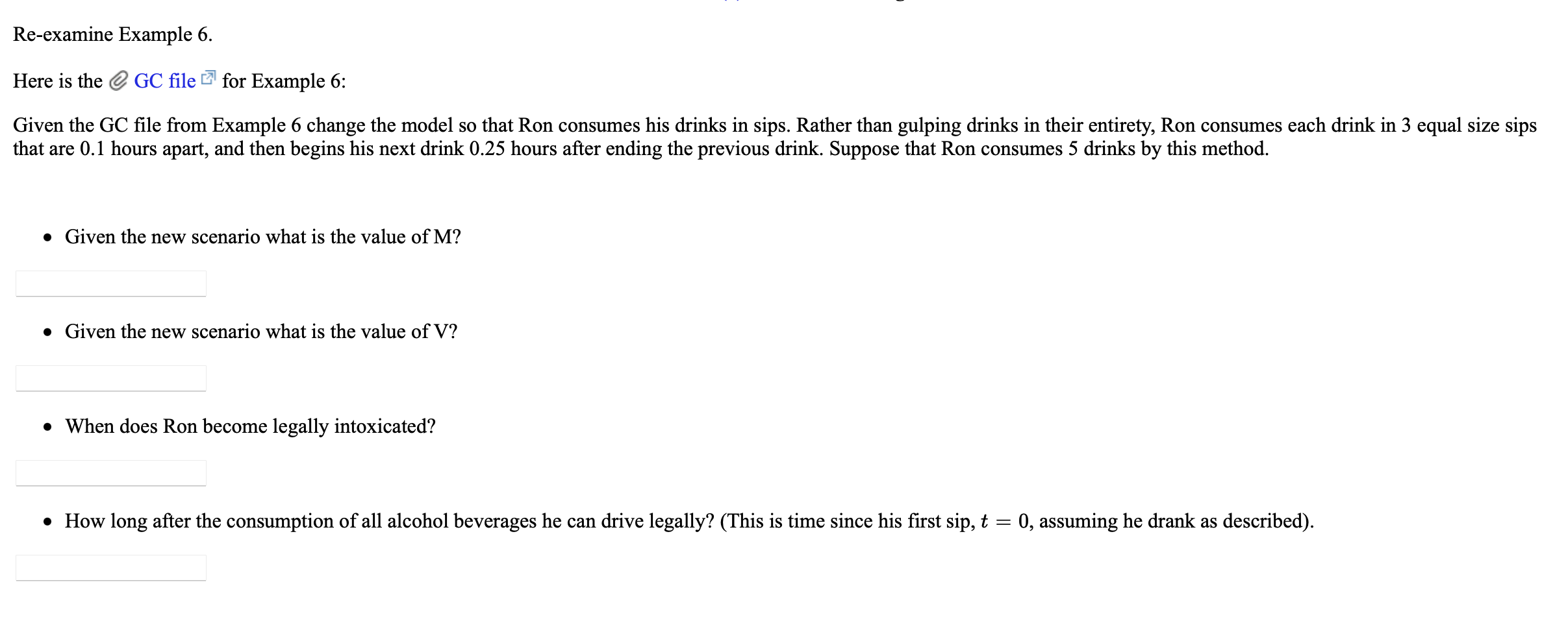 Re-examine Example 6. Here is the GC file for Example | Chegg.com