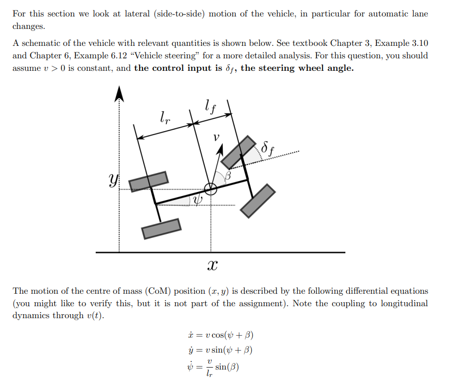 Solved For this section we look at lateral (side-to-side) | Chegg.com