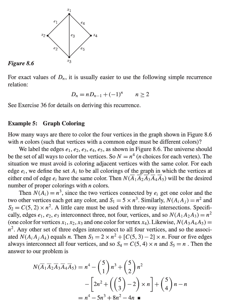 Solved 5. Find chromatic polynomial of the following graph | Chegg.com