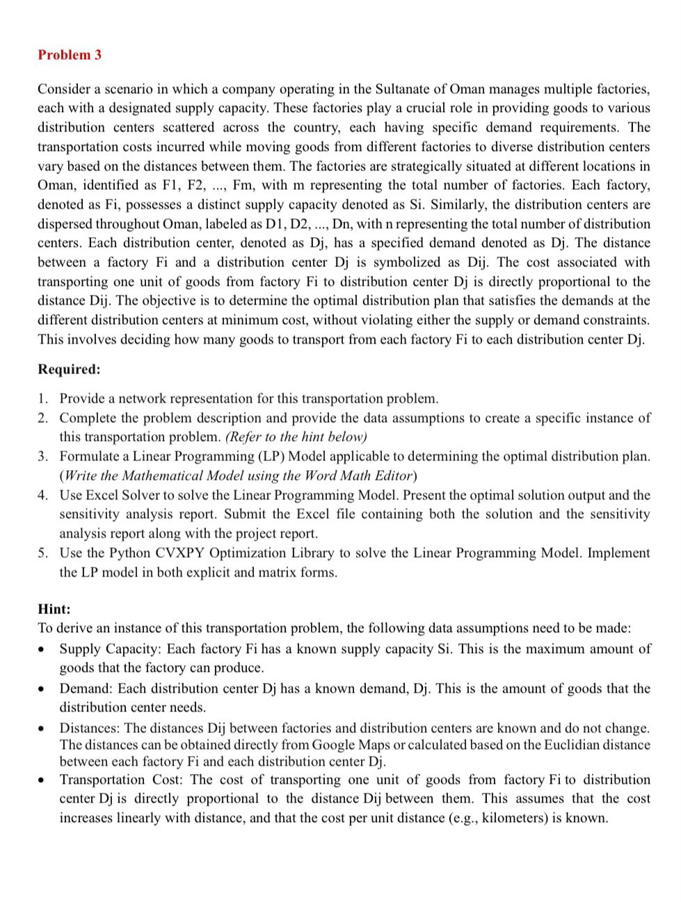 Solved Problem 3Consider a scenario in which a company | Chegg.com