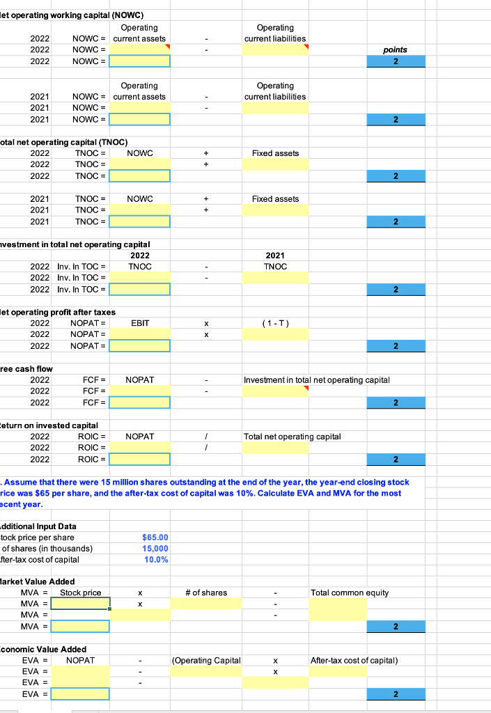 Solved 1. Using the financial statements shown below, | Chegg.com