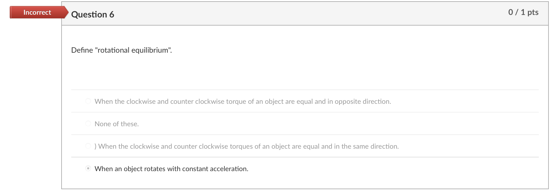 Solved What is the translational counterpart to torque? | Chegg.com