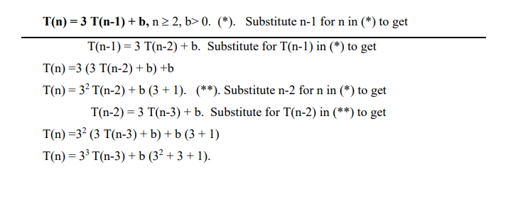 Solved (1)) (3 pts) Consider the following algorithm. | Chegg.com