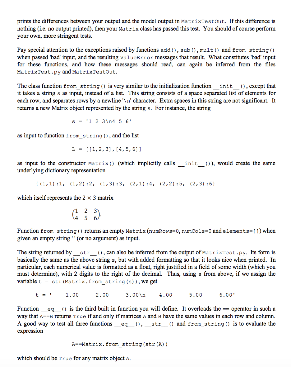 # vector.py from math import sqrt, acos from random | Chegg.com