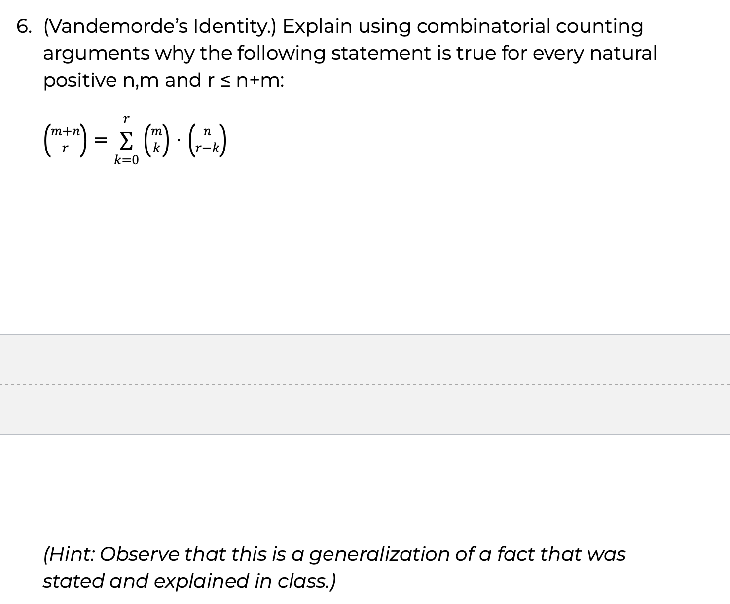 Solved ANSWER THE QUESTION CORRECTLY: (Vandemorde's | Chegg.com