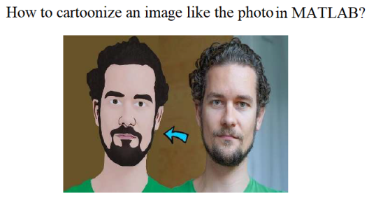 Solved How to cartoonize an image like the photo in MATLAB? | Chegg.com