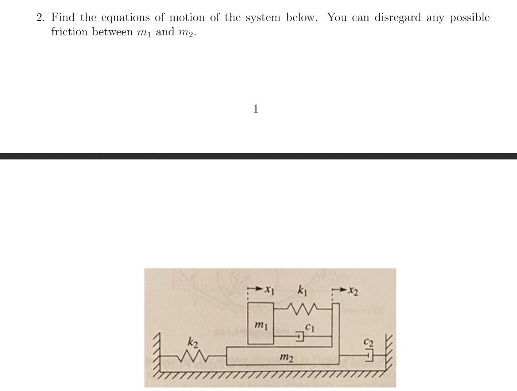 Solved Use Lagrange's equation to derive the equation(s) of | Chegg.com Solved Use Lagrange's equation to derive the equation(s) of | Chegg.com