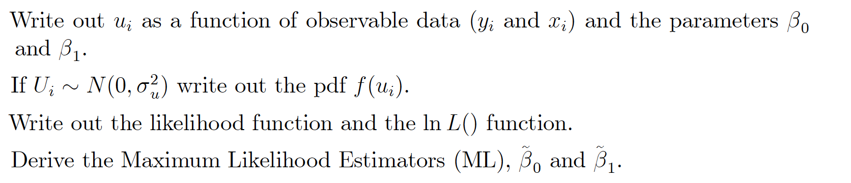 Solved Suppose the conditional mean of Y is a linear | Chegg.com