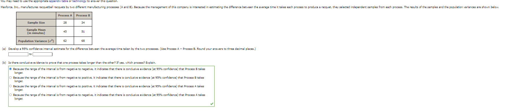 Solved \begin{tabular}{|c|c|c|} \hline & Proces5 A & Process | Chegg.com