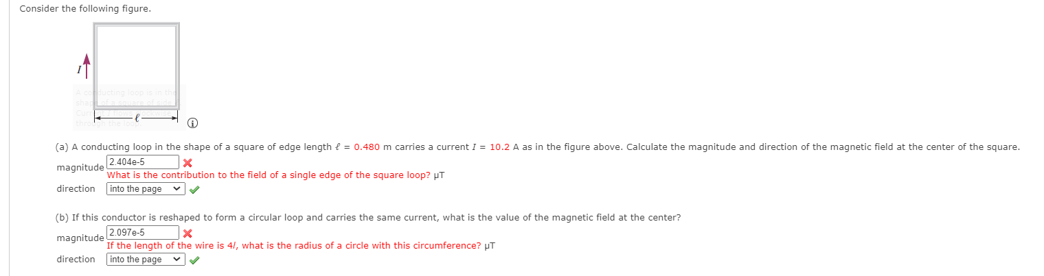 Solved Consider the following figure. (a) A conducting loop | Chegg.com