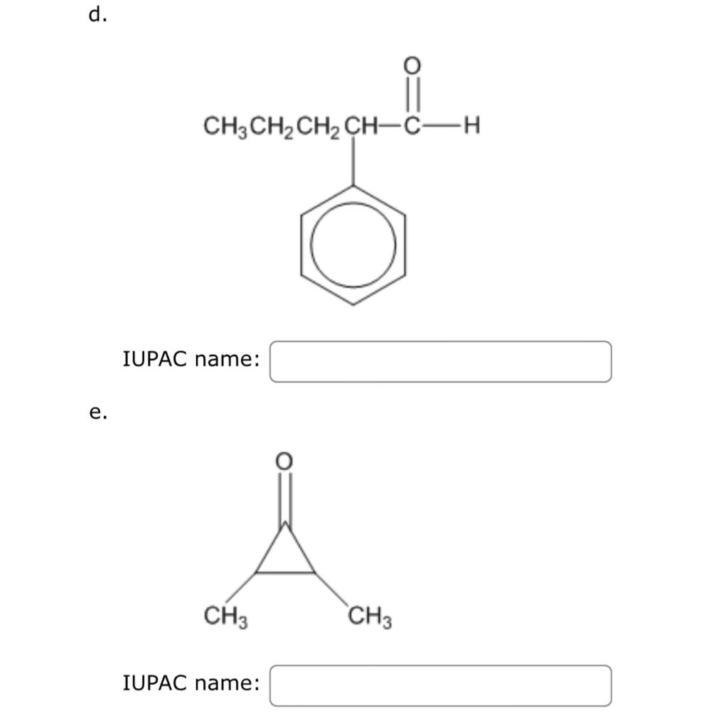Solved Assign IUPAC names to the following aldehydes and | Chegg.com Solved Assign IUPAC names to the following aldehydes and | Chegg.com