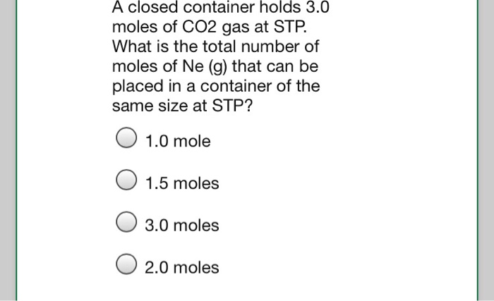 Solved What is STP in units of C and atmospheres? Kelvin and | Chegg.com