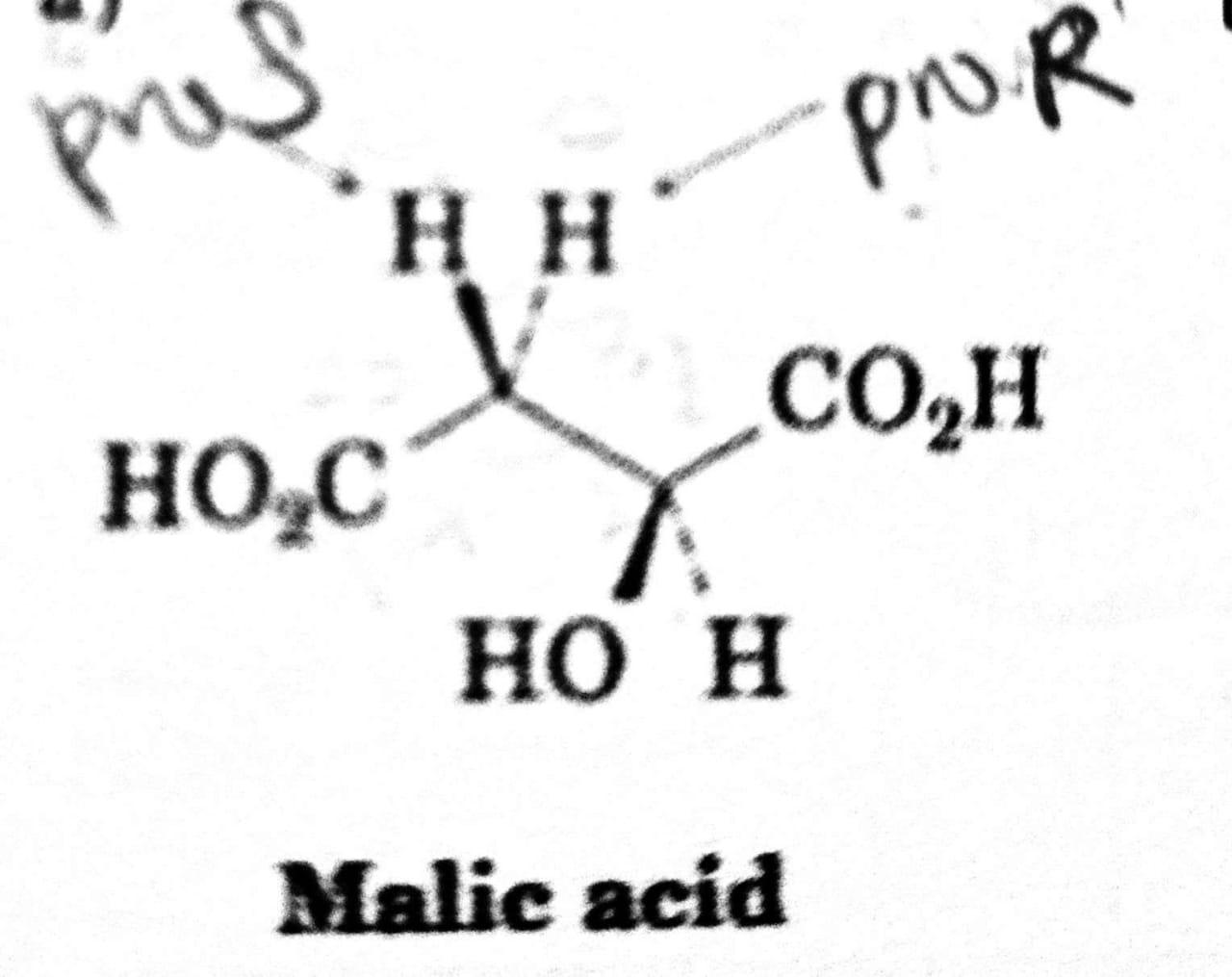 Solved How to know the H is pro S or pro R? | Chegg.com