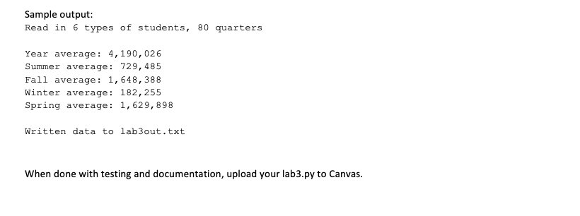Python Programming Cis 41a Lab 3 Containers
