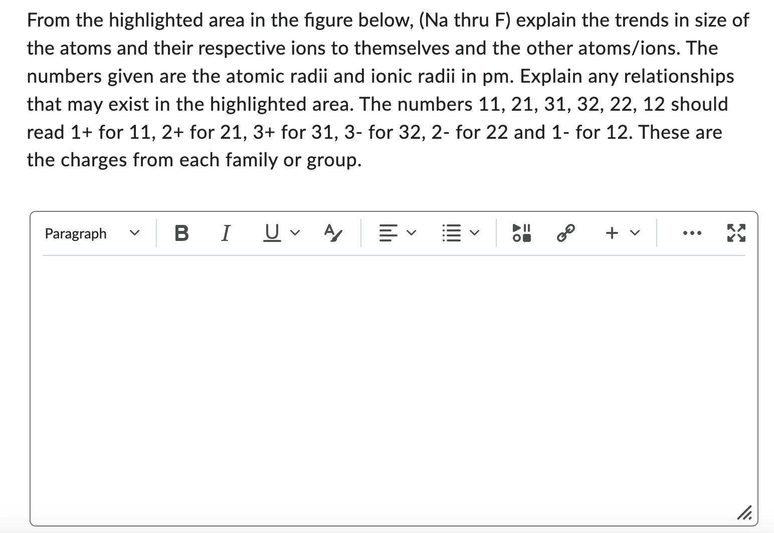 Solved From the highlighted area in the figure below, ( Na | Chegg.com