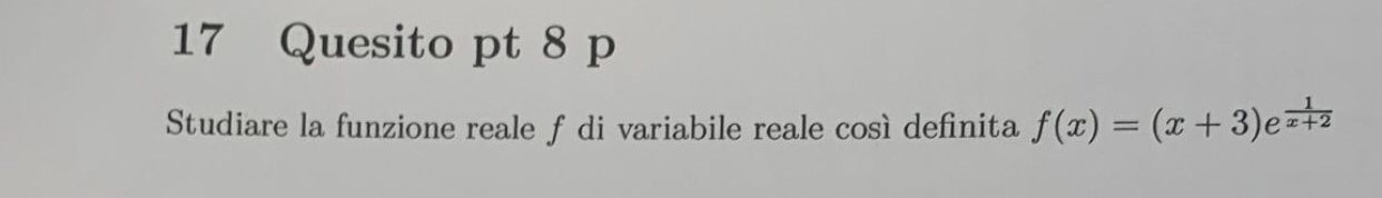 Solved study the real function ( ) = ( + 3 ) 1 / ( | Chegg.com
