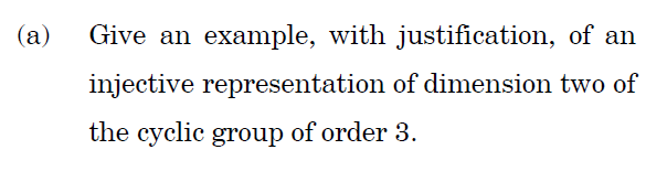 Solved a) Give an example, with justification, of an | Chegg.com