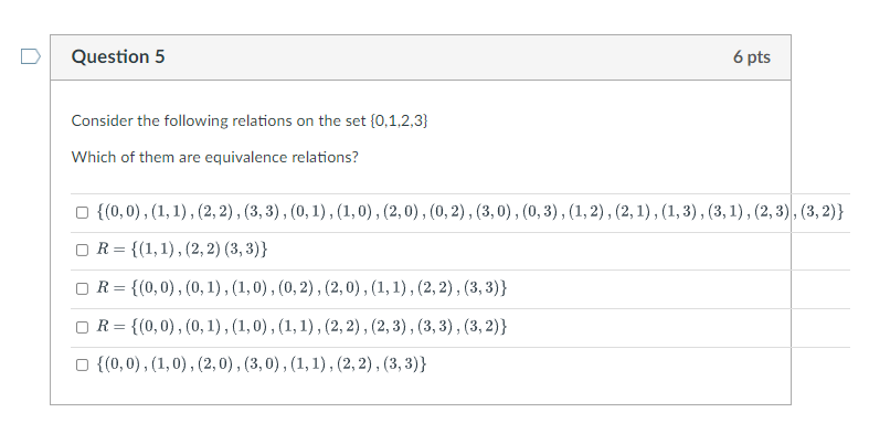 Solved Question 1 3 pts Let A be the set of all strings | Chegg.com