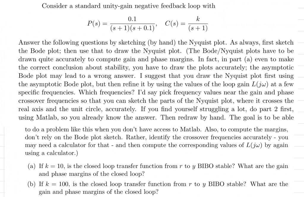 Problem 4. True or false? Explain why, in less than | Chegg.com