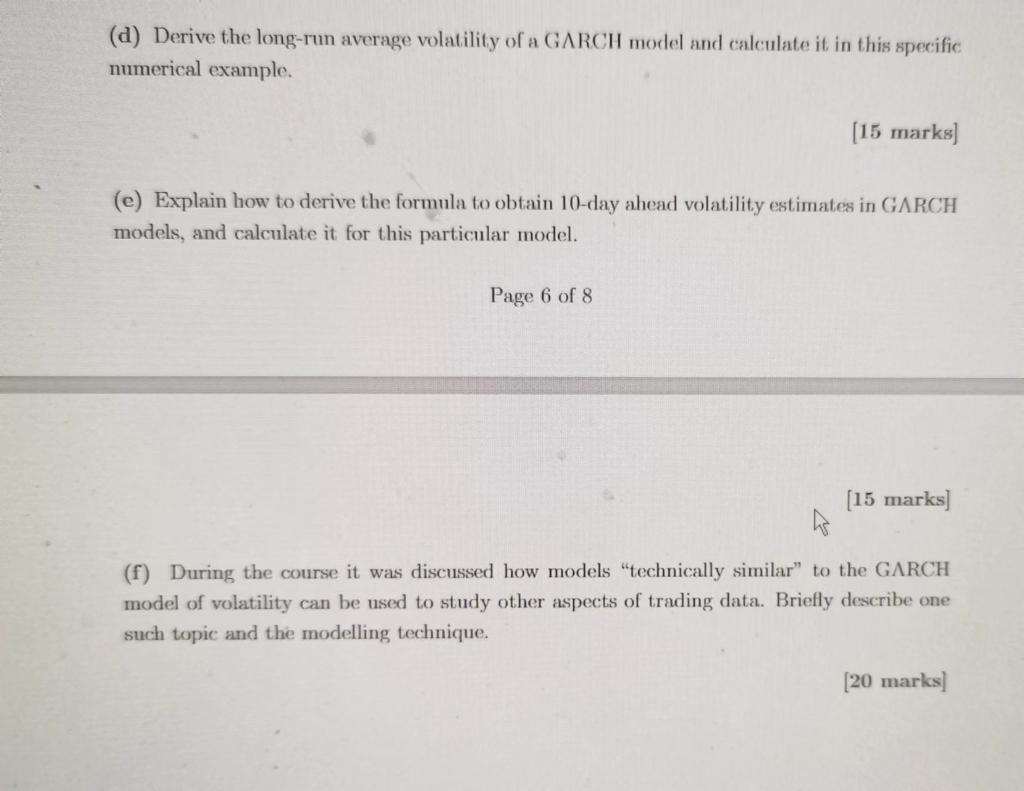Solved Λ nswer the following independent sub-questions on | Chegg.com