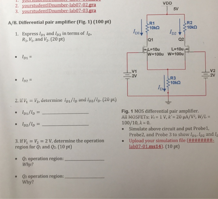Solved VDD 2. yourstudentlDnumber-lab07-02.gra 3. | Chegg.com
