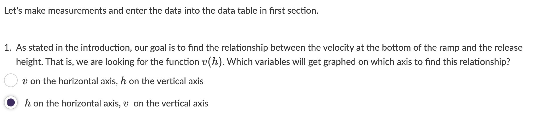 Solved 3. Use this data table and graph to collect and | Chegg.com