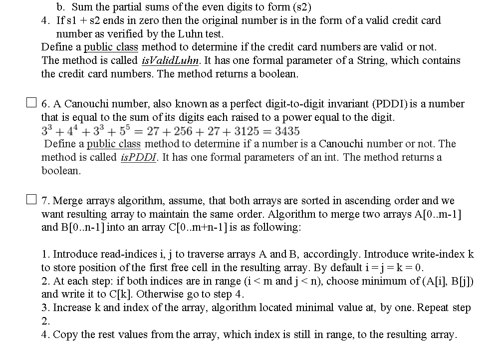 Solved Java Code I need all 10 methods please in fresh | Chegg.com