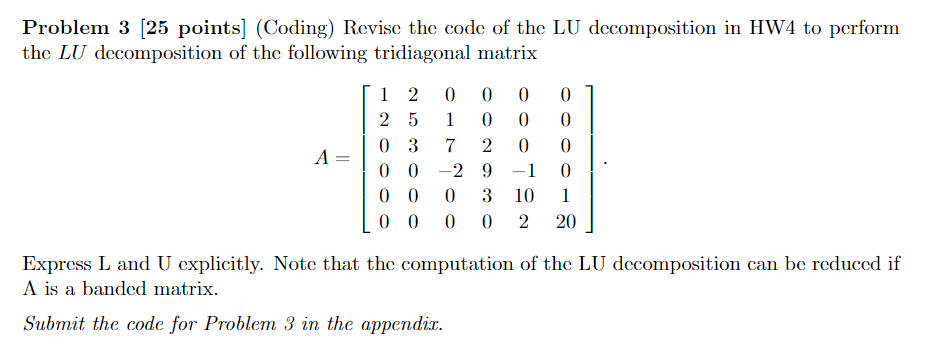 Solved Problem 3 [25 points) (Coding) Revise the code of the | Chegg.com