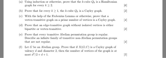 Solved (a) Using induction or otherwise, prove that the cube | Chegg.com