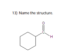 Solved 13) Name the structure. H | Chegg.com