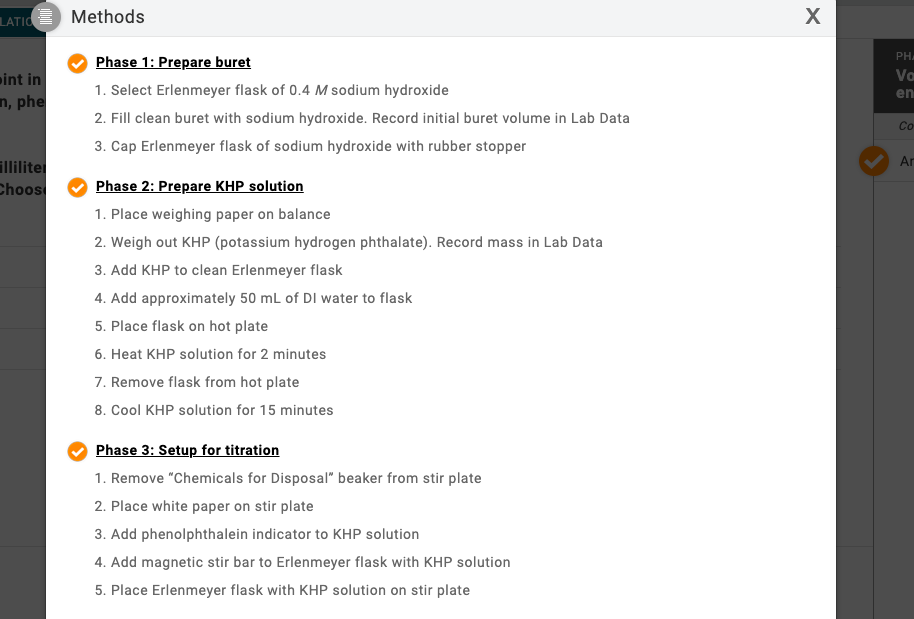 Solved A Lab Data -X -25 0.80 Initial volume of buret (mL) | Chegg.com