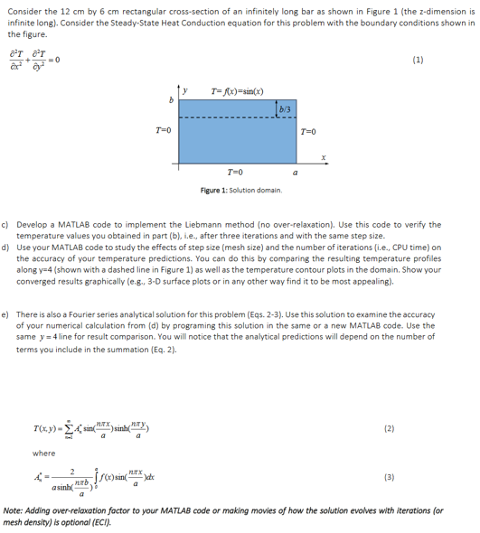 Solved Consider The 12 Cm By 6 Cm Rectangular Cross Section
