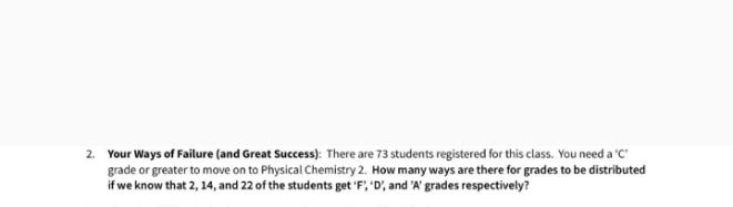 Solved 2. Your Ways of Failure (and Great Success): There | Chegg.com
