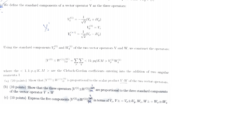 Solved We define the standard components of a vector | Chegg.com