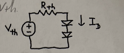 Solved 3. (20 points) Calculate the diode current, ID, for | Chegg.com