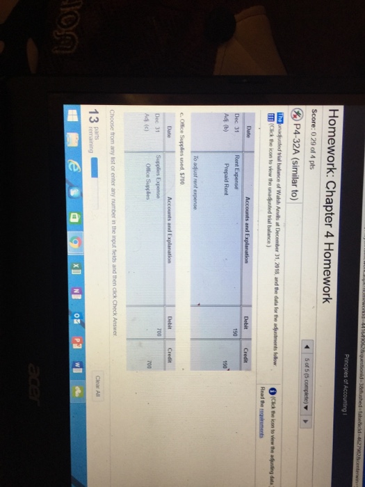 Solved Homework: Chapter 4 Homework Score: 029 of 4 pts | Chegg.com Solved Homework: Chapter 4 Homework Score: 029 of 4 pts | Chegg.com