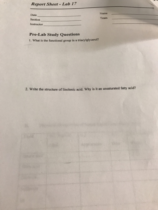 Solved Report Sheet -Lab 17 Name Date Section Instructor | Chegg.com Solved Report Sheet -Lab 17 Name Date Section Instructor | Chegg.com