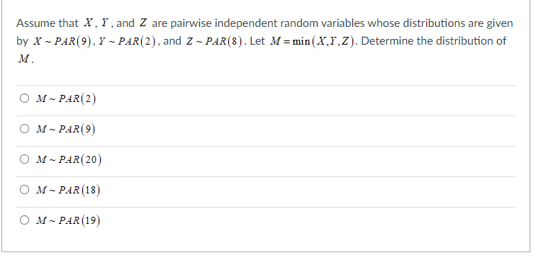 Assume that X,Y, and Z are pairwise independent | Chegg.com