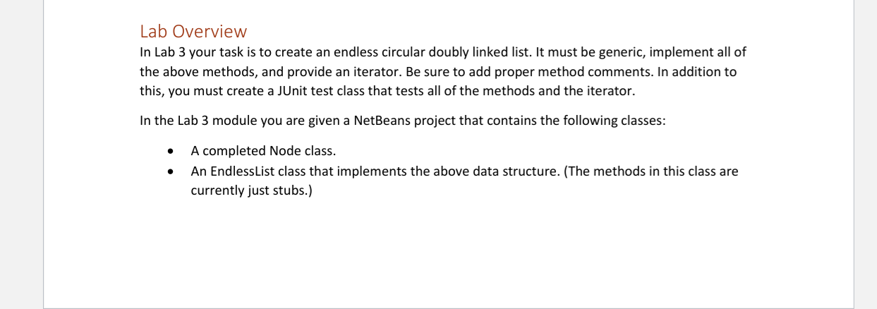 Solved Lab Overview In Lab 3 your task is to create an | Chegg.com