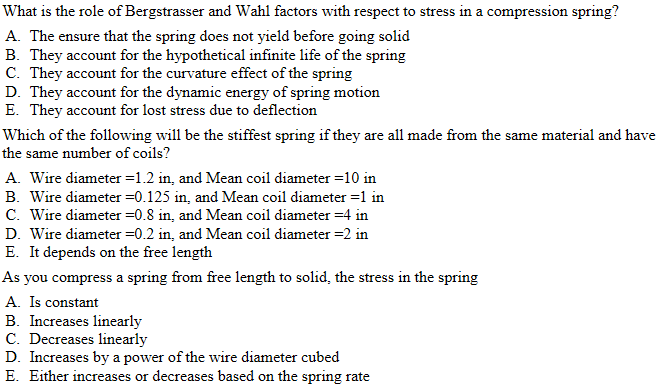Solved What is the role of Bergstrasser and Wahl factors | Chegg.com